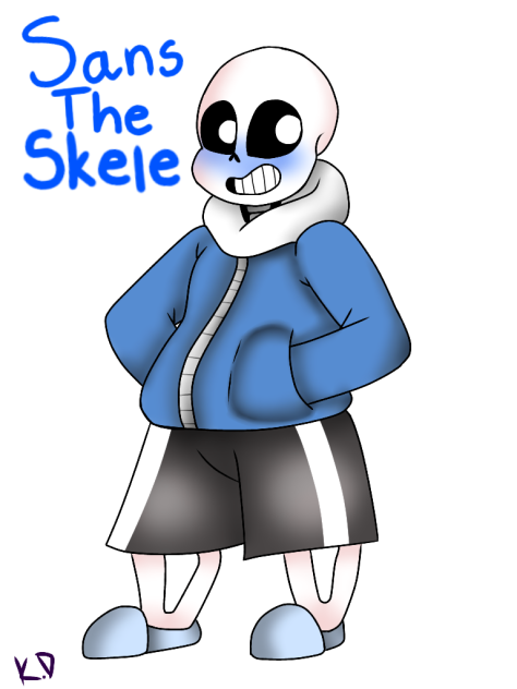 Sans Speedpaint (Undertale) - Smol Skele - ibisPaint