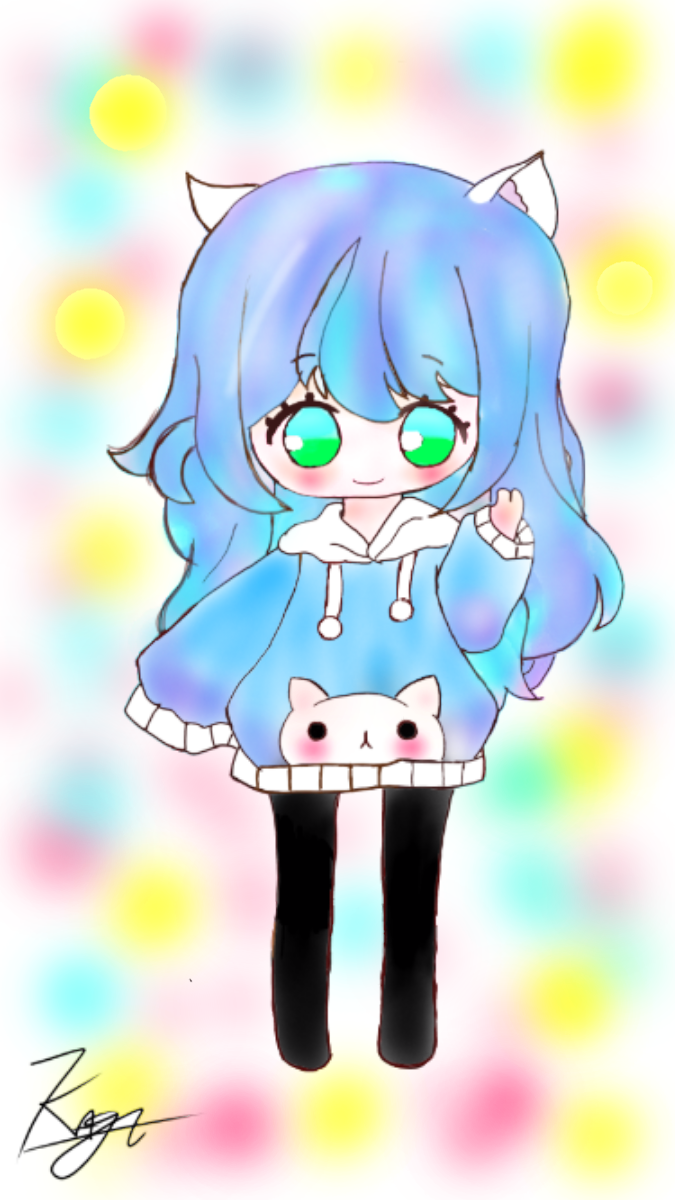 Chibi Neko - ibisPaint