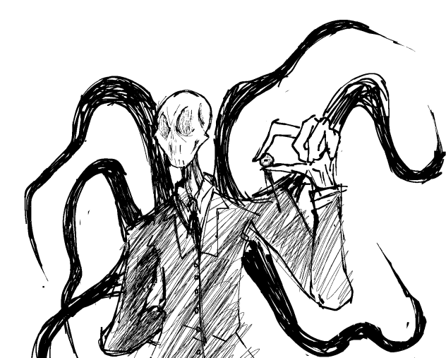 Slenderman - ibisPaint