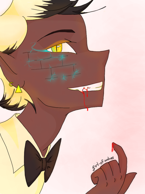 bill cipher (speed paint) - ibisPaint