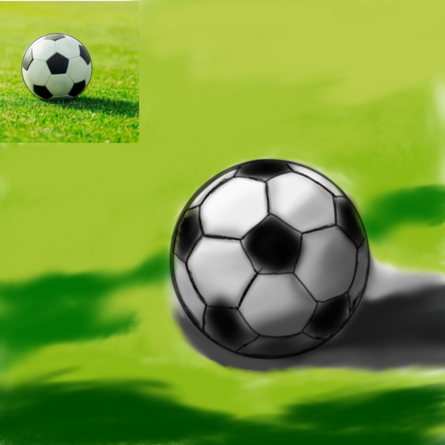 Soccer ball - ibisPaint