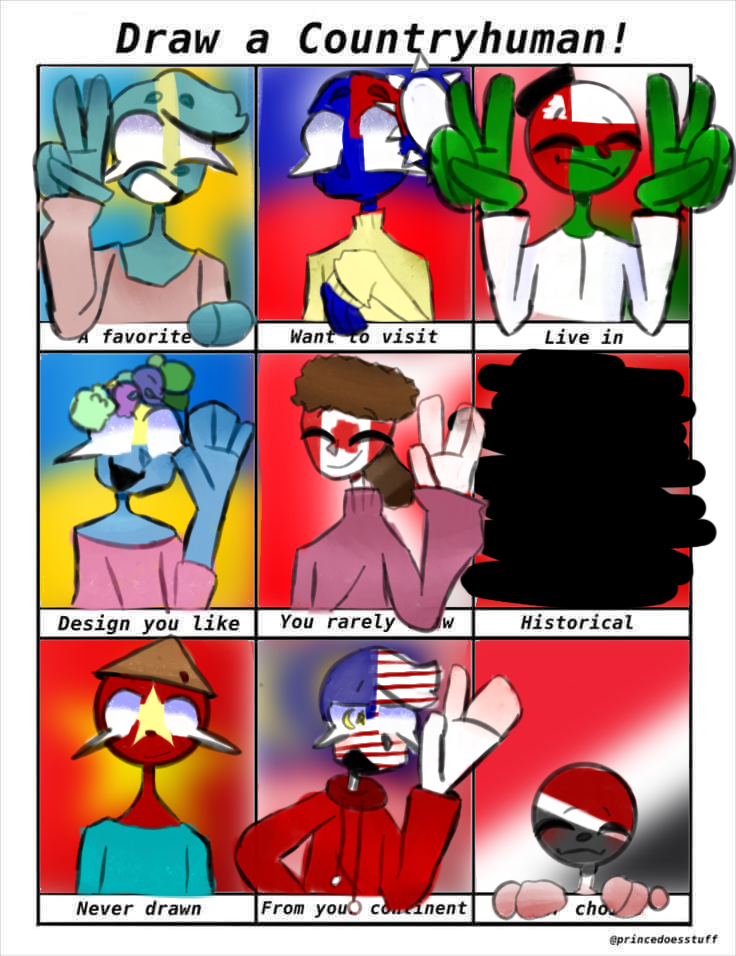 draw a countryhuman! - ibisPaint