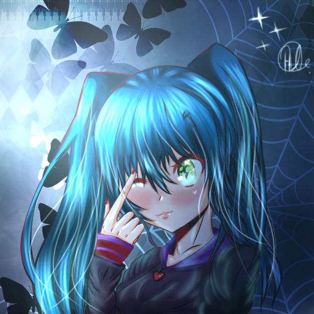 cute girl idk - ibisPaint