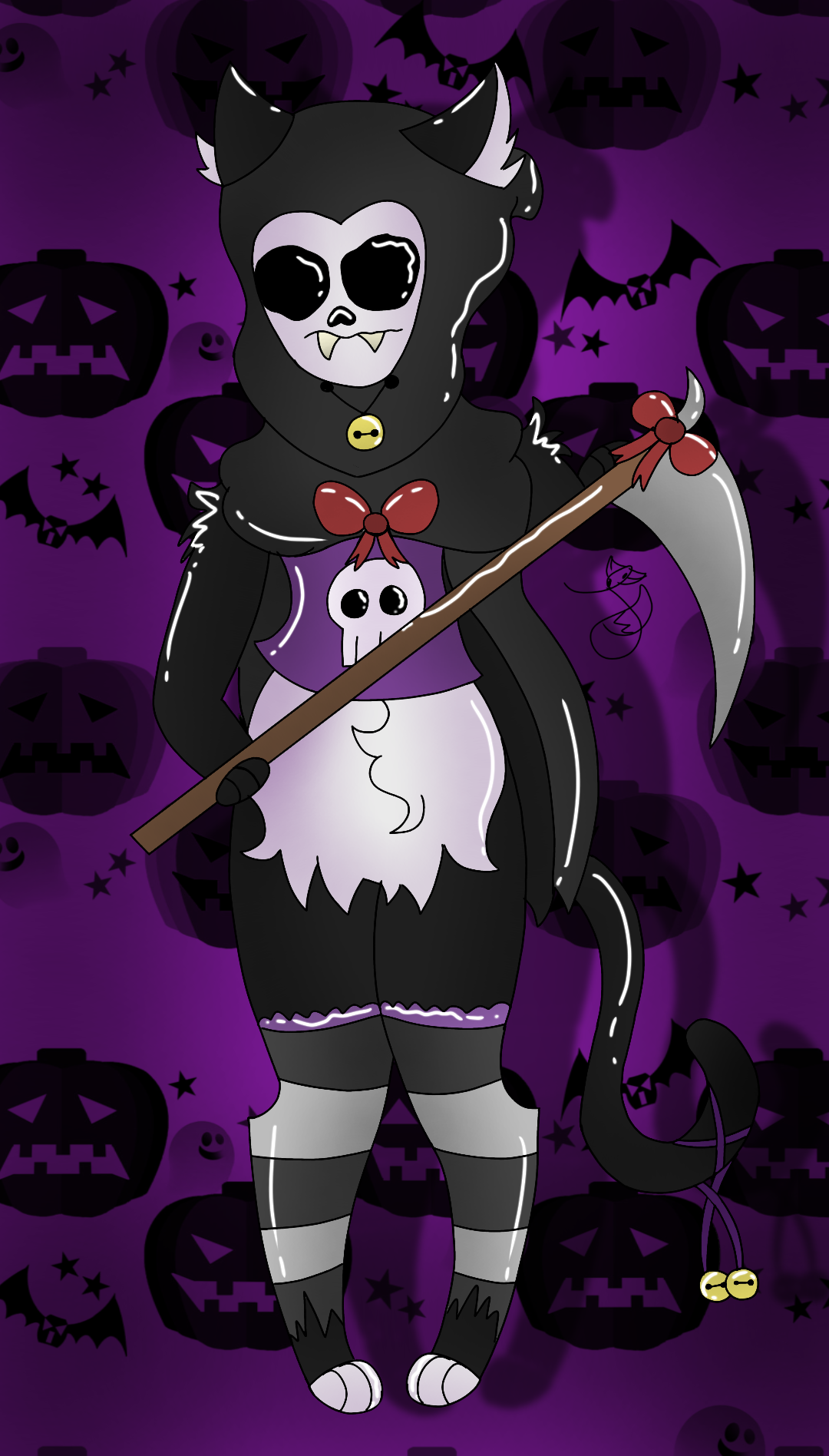 Reaper cat - ibisPaint