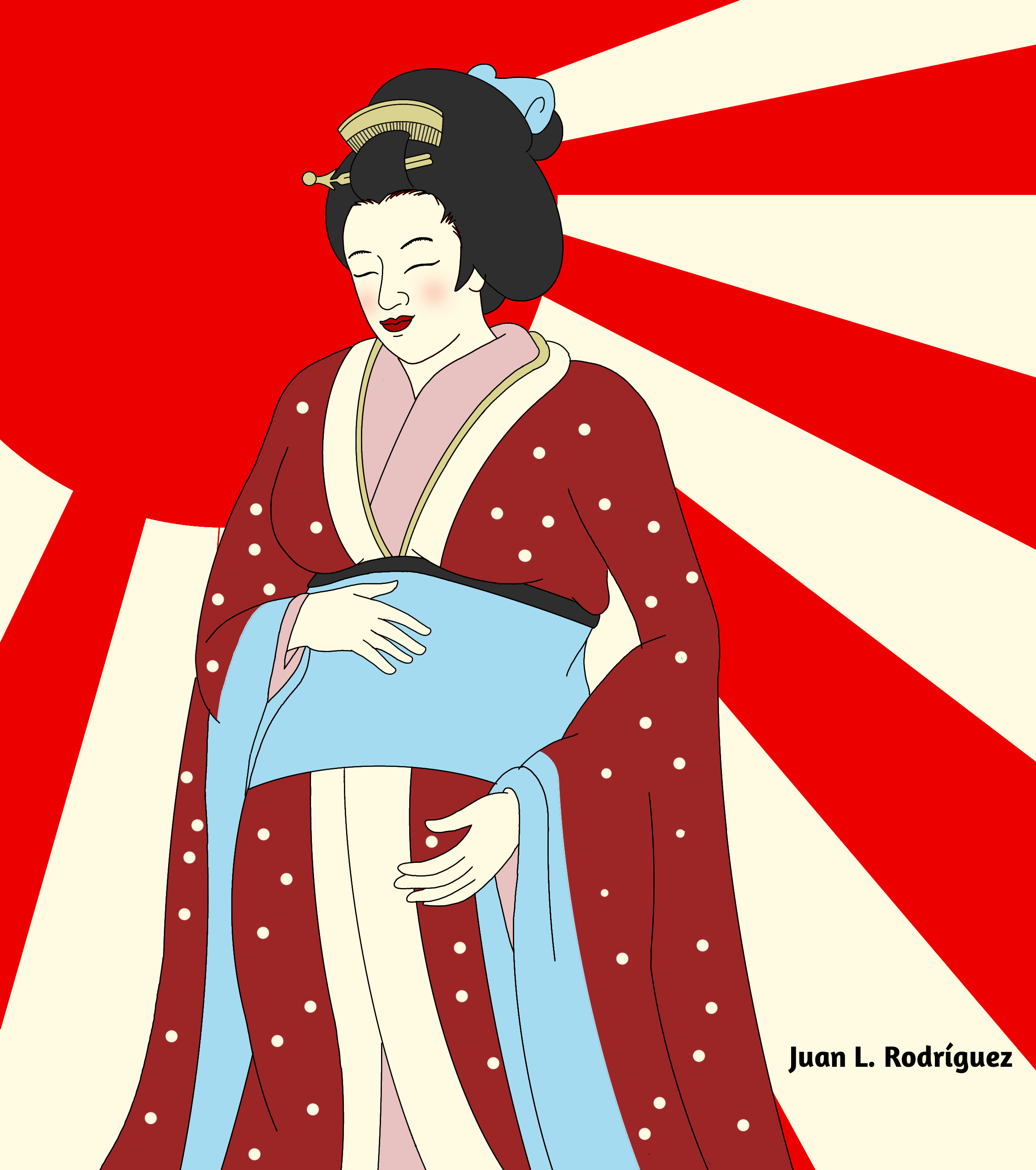 Japanese Lady - ibisPaint