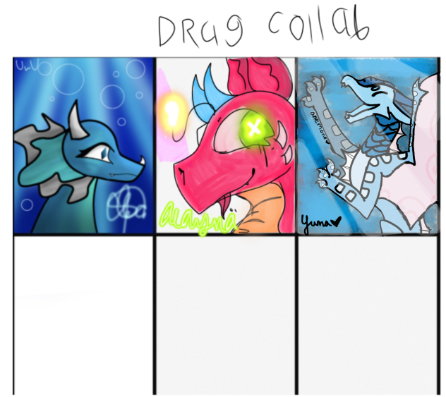 Dragon Collab ANEMONE - ibisPaint