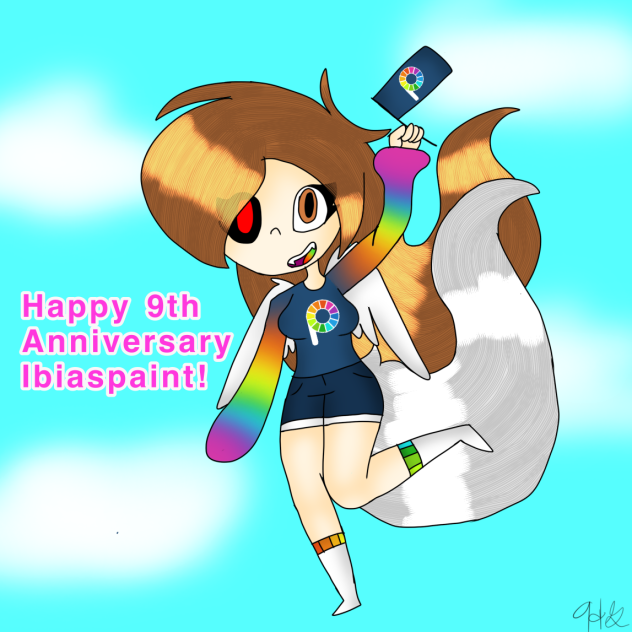 Happy 9th Anniversary IbisPaint! - ibisPaint