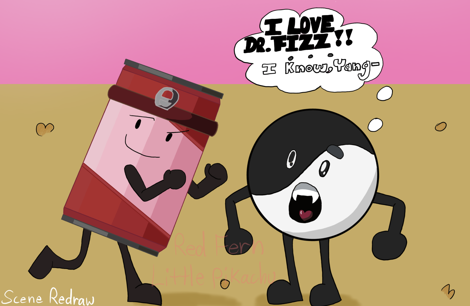 Yin-Yang and Dr. Fizz!!! - ibisPaint