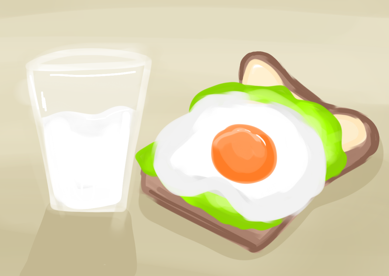 breakfast🍳 - ibisPaint