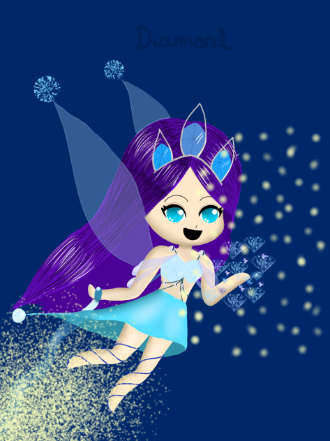 Diamond Fairy - ibisPaint