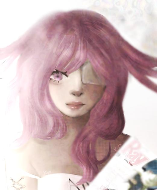 pink and glittery down there ! - ibisPaint