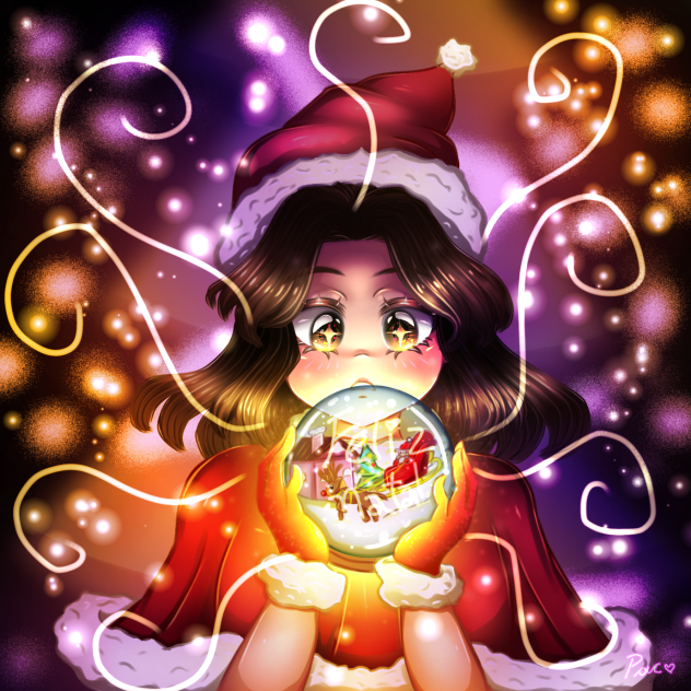 magical christmas - ibisPaint