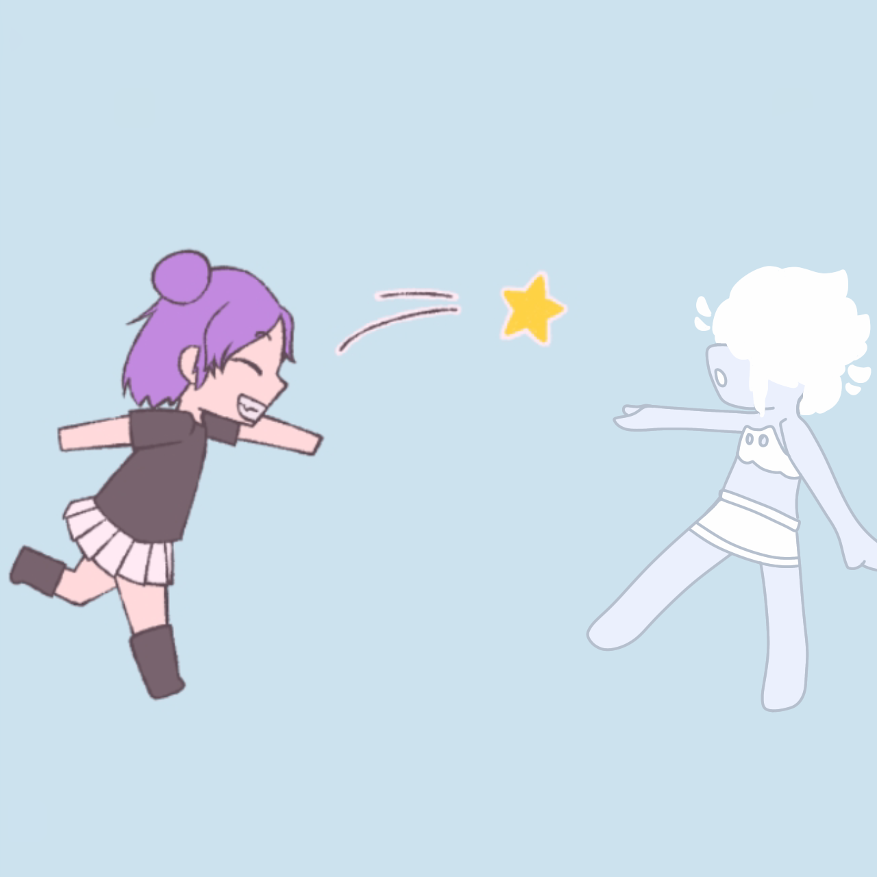 Throwing Starzz Collab - ibisPaint