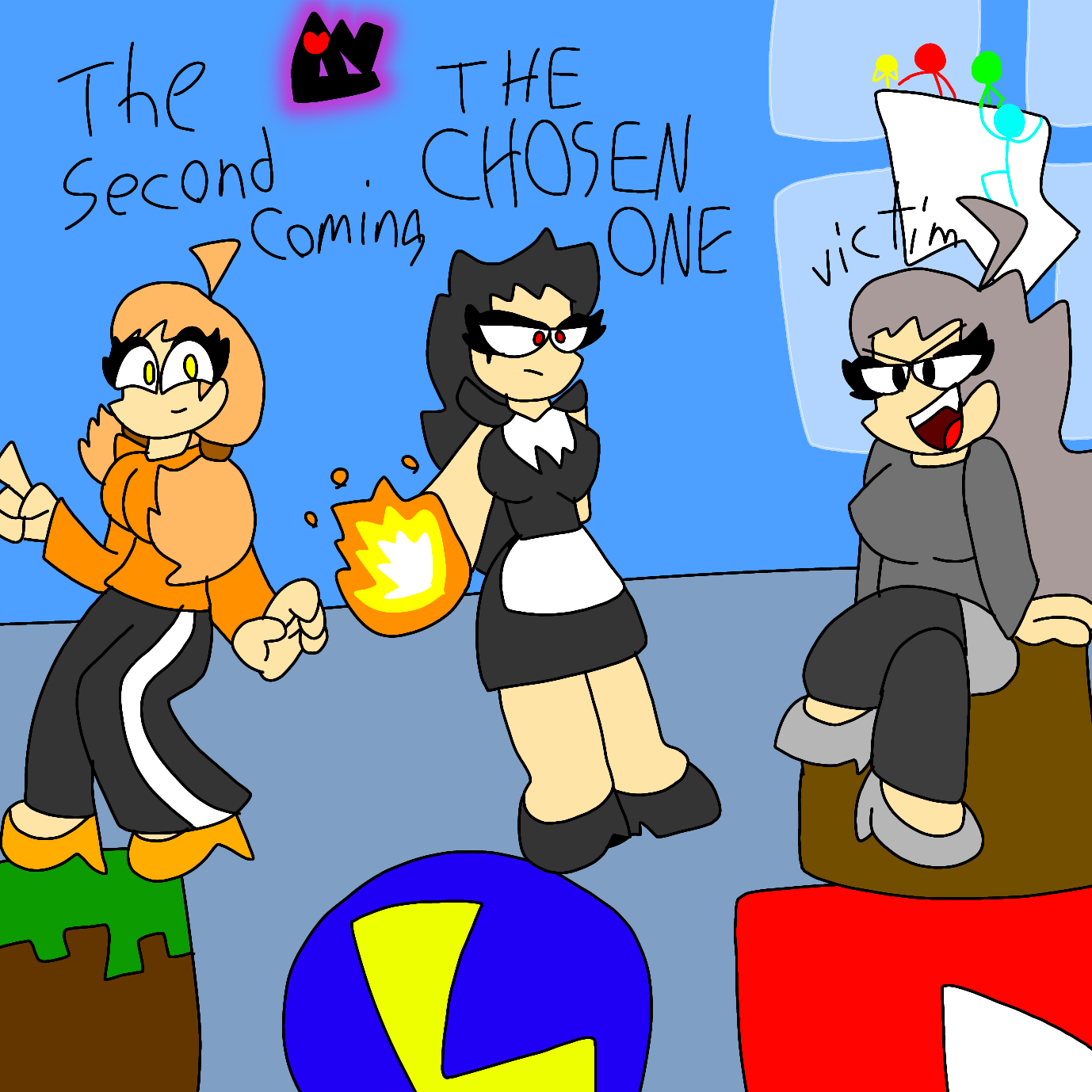 Alan Becker Victim trilogy - ibisPaint