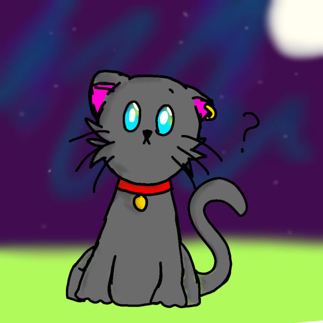 the cat - ibisPaint
