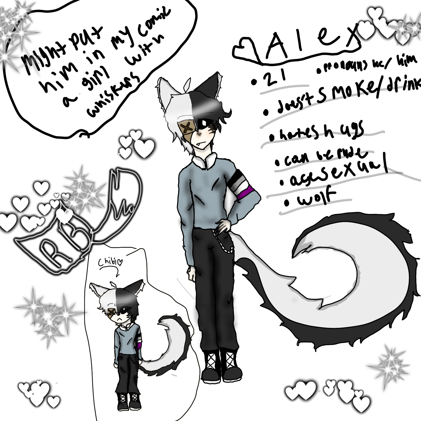 Alex my oc 🐺 - ibisPaint