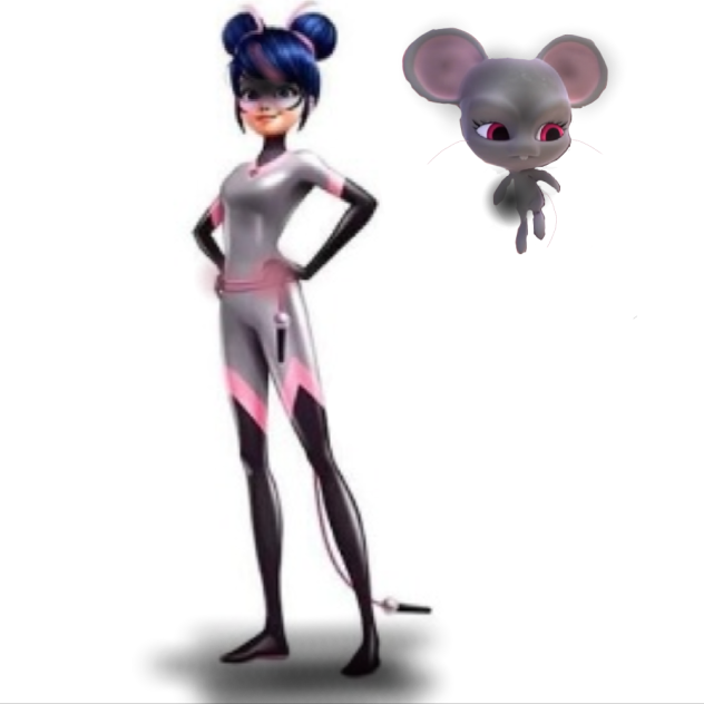 Marinette with the miraculous mouse💞💕♥️🐁 - ibisPaint