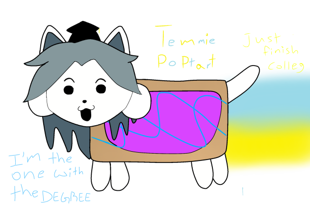 Poptart Temmie - ibisPaint