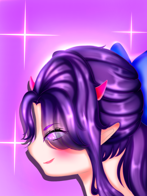 purple demon - ibisPaint