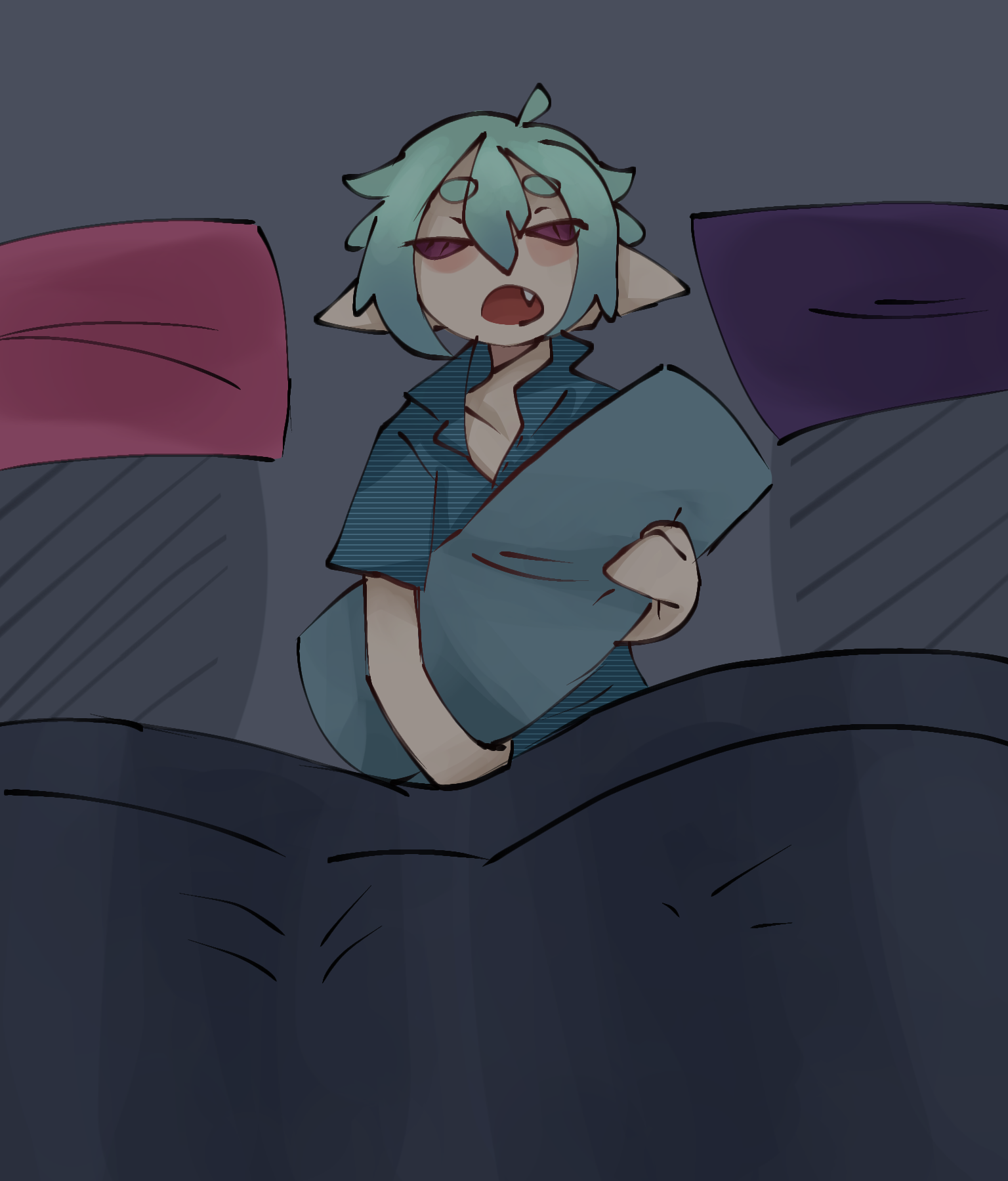 sleepover collab - ibisPaint