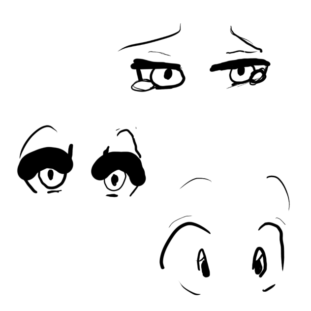 Random eye template - ibisPaint