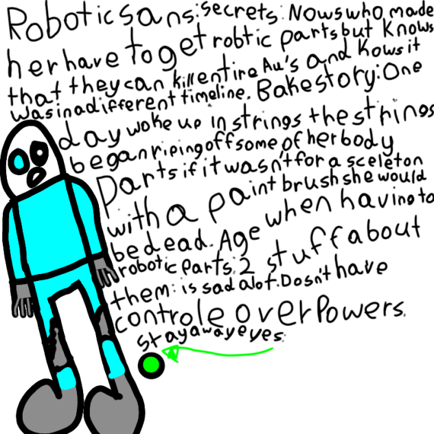 Aqua (What I will call robotic sans) - ibisPaint