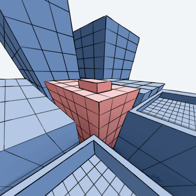 perspective practice - ibisPaint