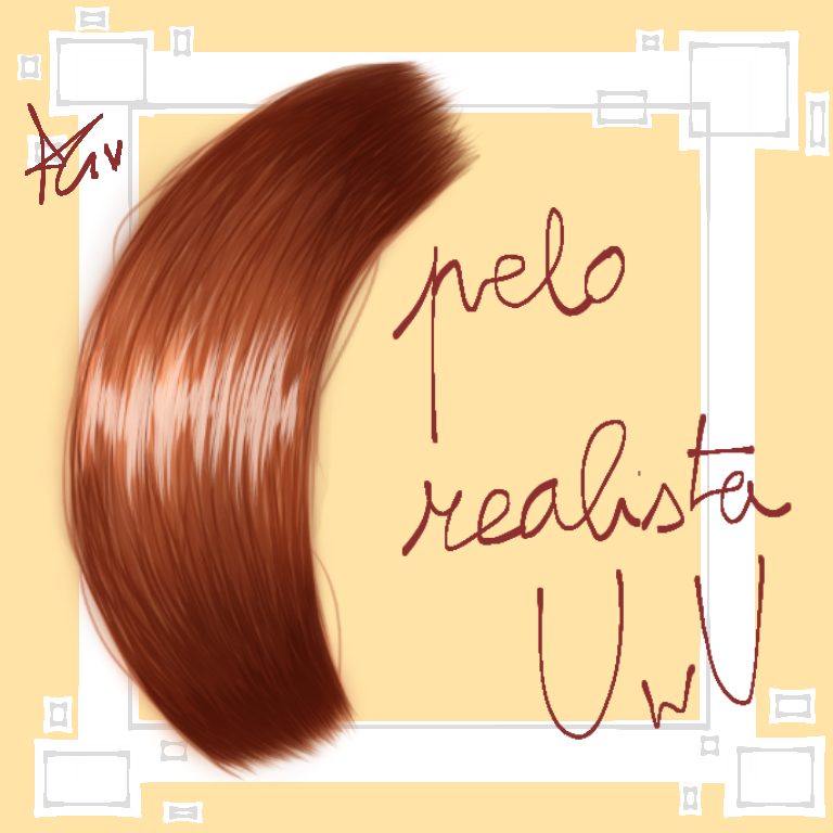 intentando hacer pelo realista qwp - ibisPaint