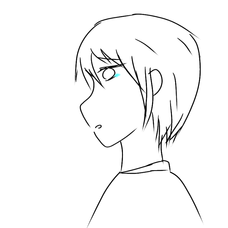 Just a stupid line drawing - ibisPaint
