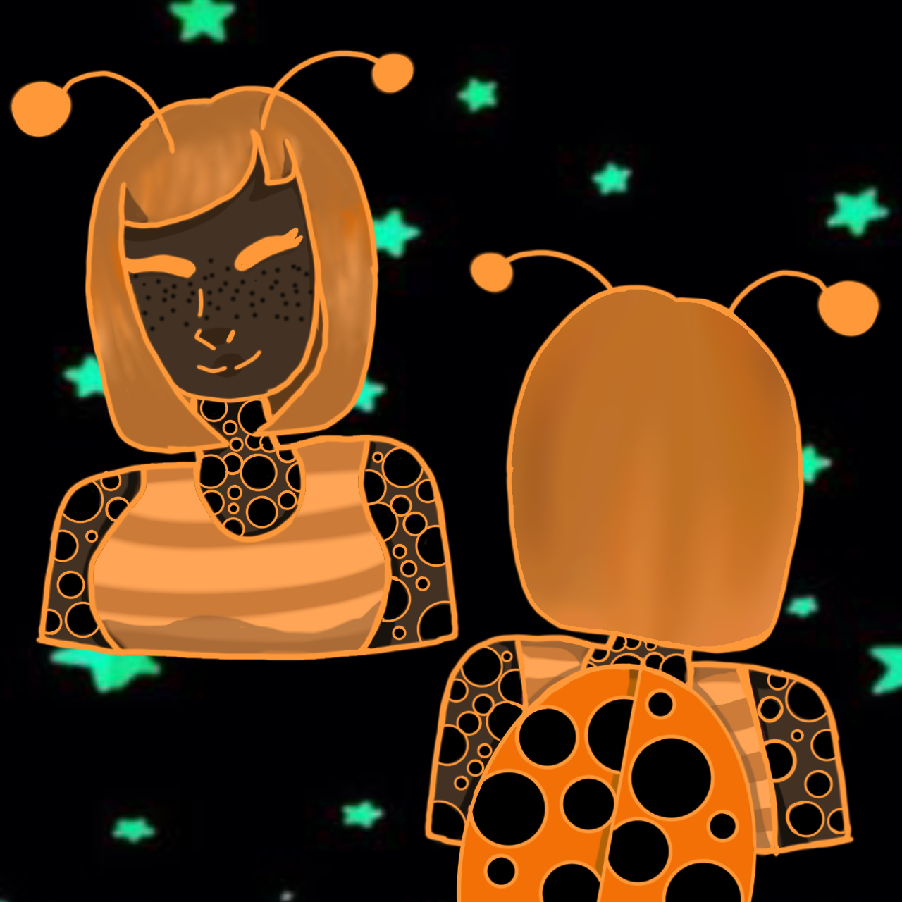 ladybug person - ibisPaint