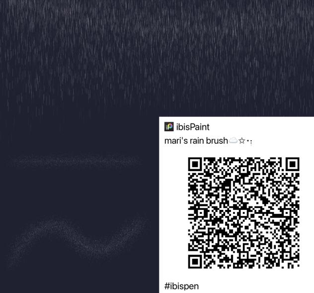 Rain brush - ibisPaint