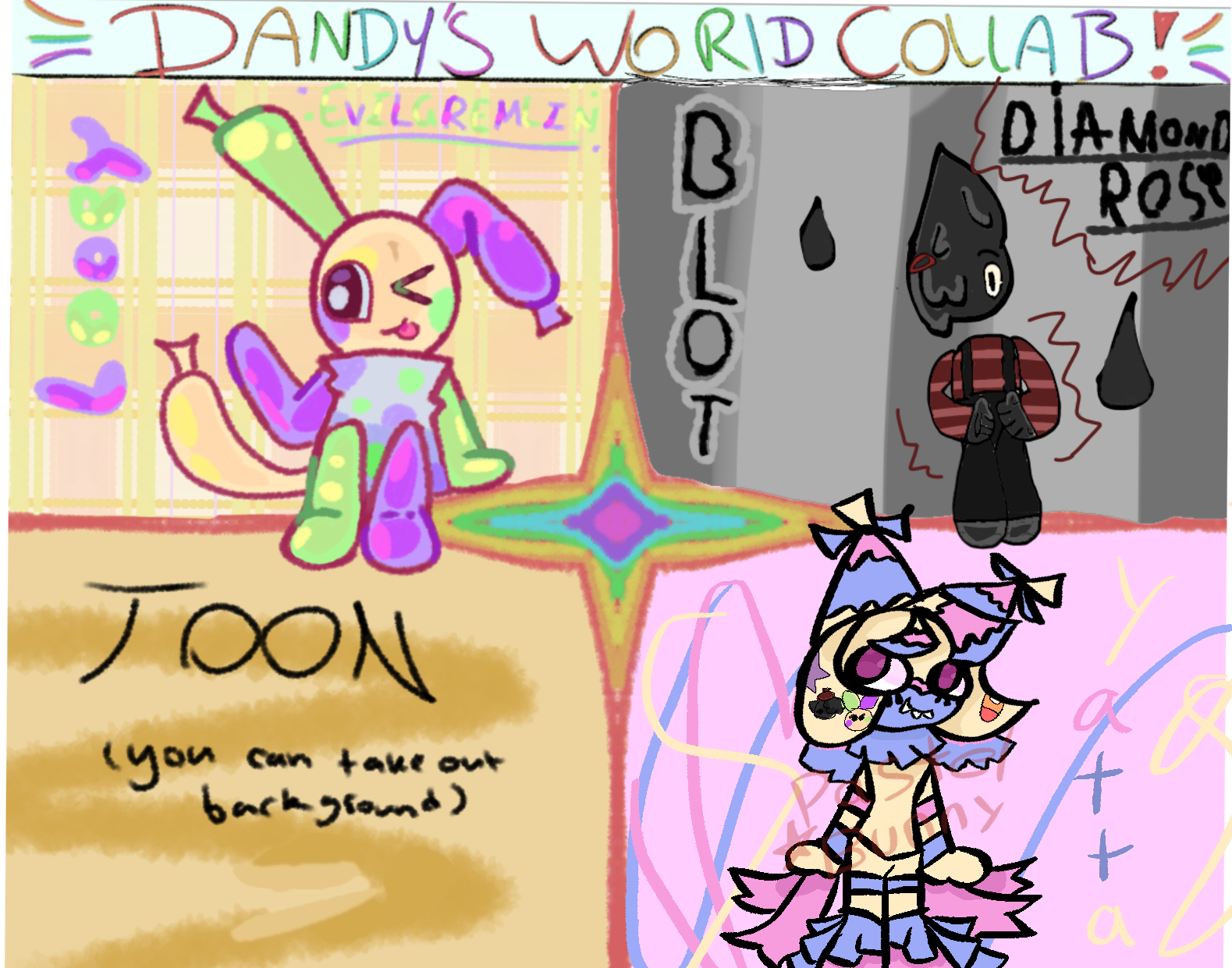 Dandy’s World Collab - ibisPaint