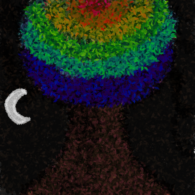 The magical tree - ibisPaint