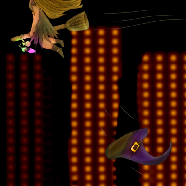 Remake Witch lost her hat (Nora) - ibisPaint