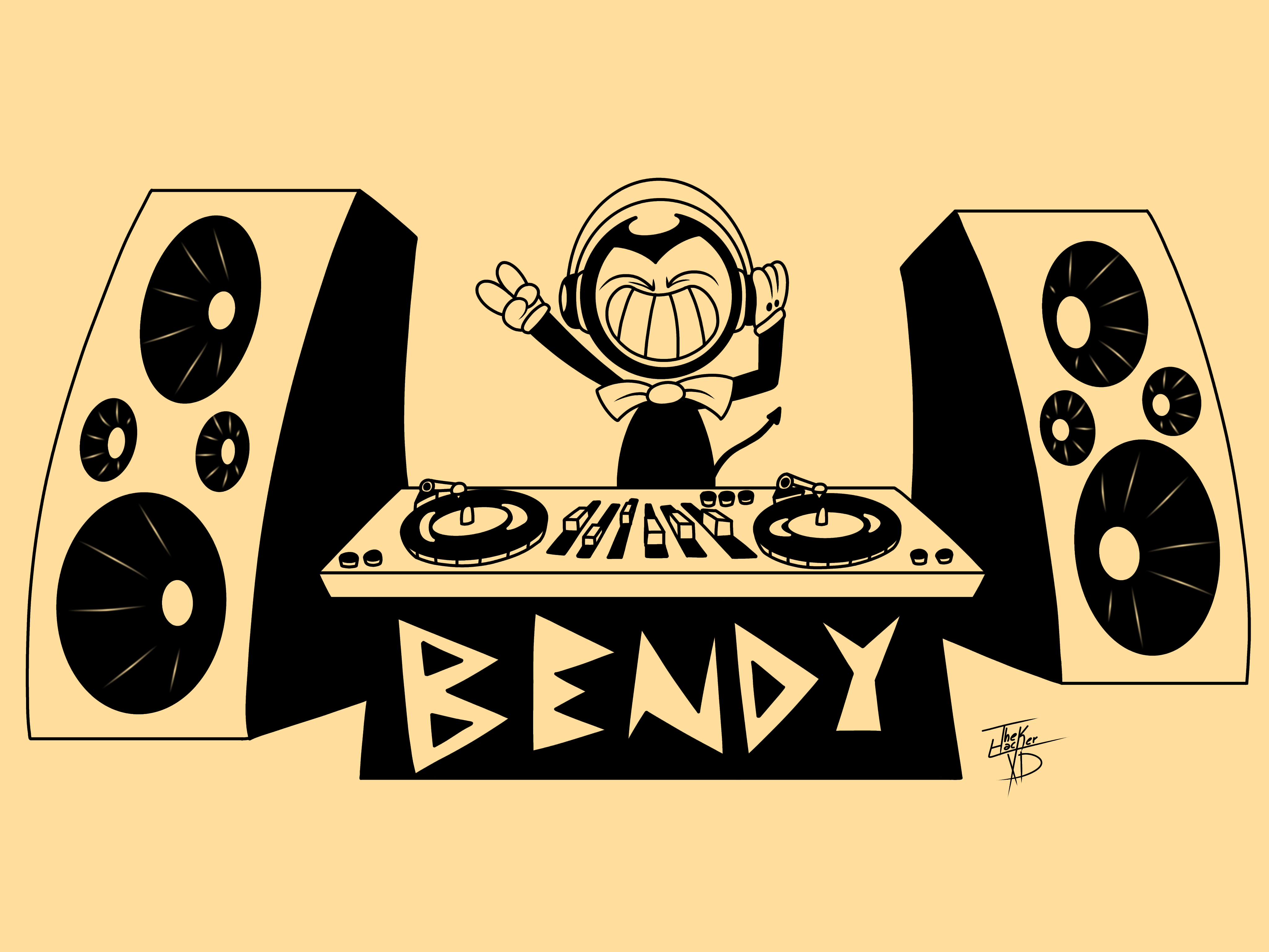 DJ Bendy - ibisPaint