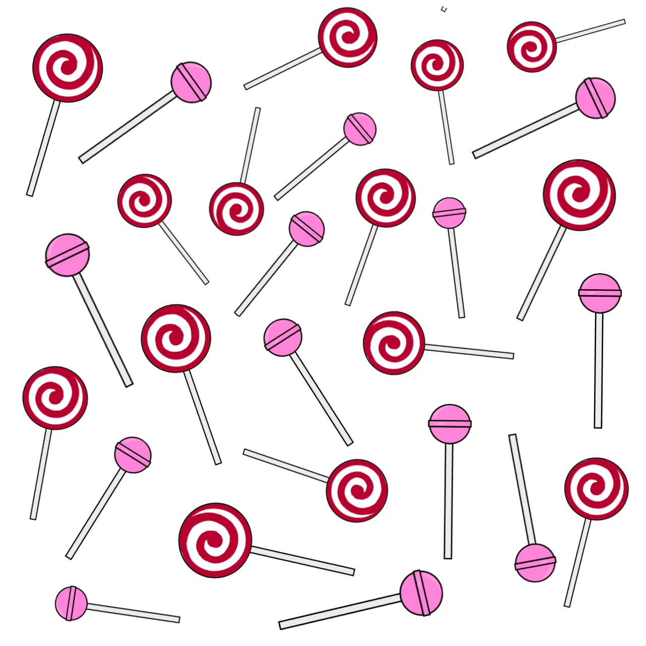 lollipops pattern - ibisPaint