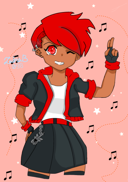 RED_sweet sins - ibisPaint