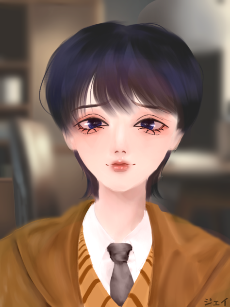 Here's my second OC.^-^ - ibisPaint