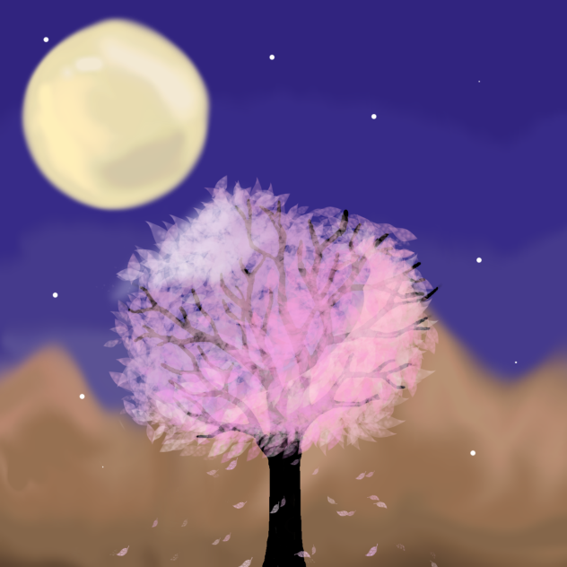 Night sky 🌃 - ibisPaint