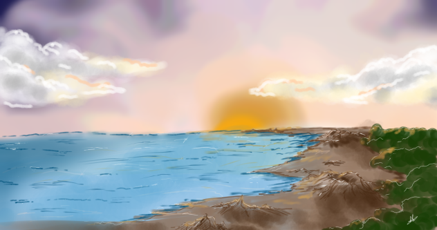landscape - ibisPaint