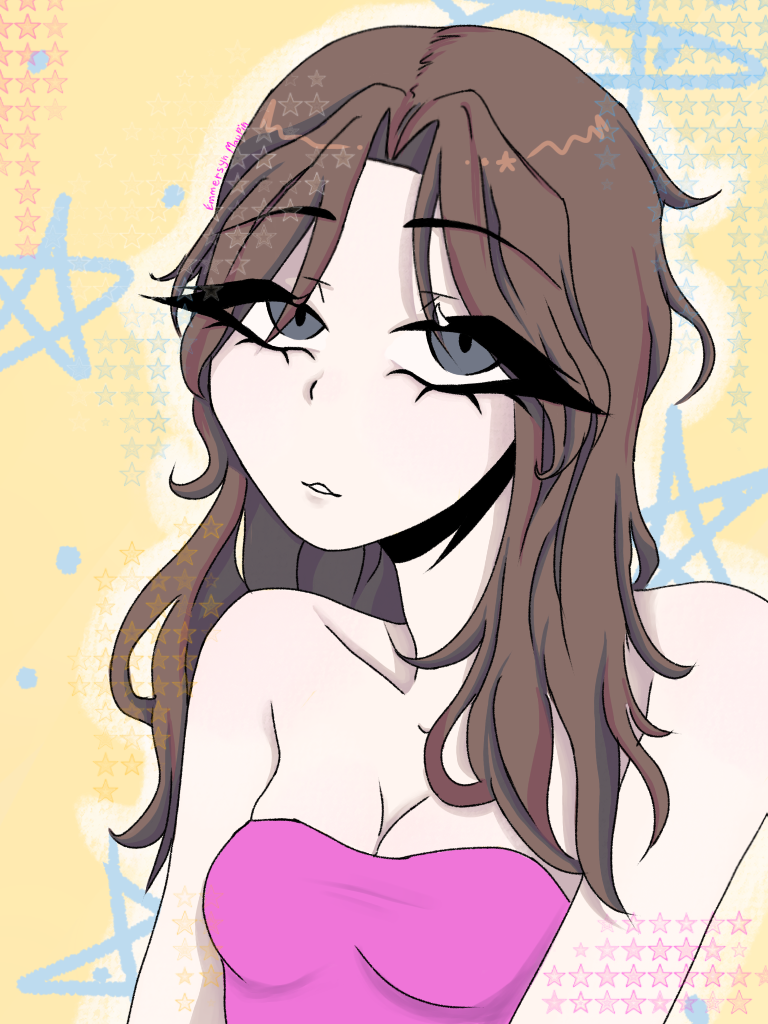 Turned the Moobies into boobies - ibisPaint