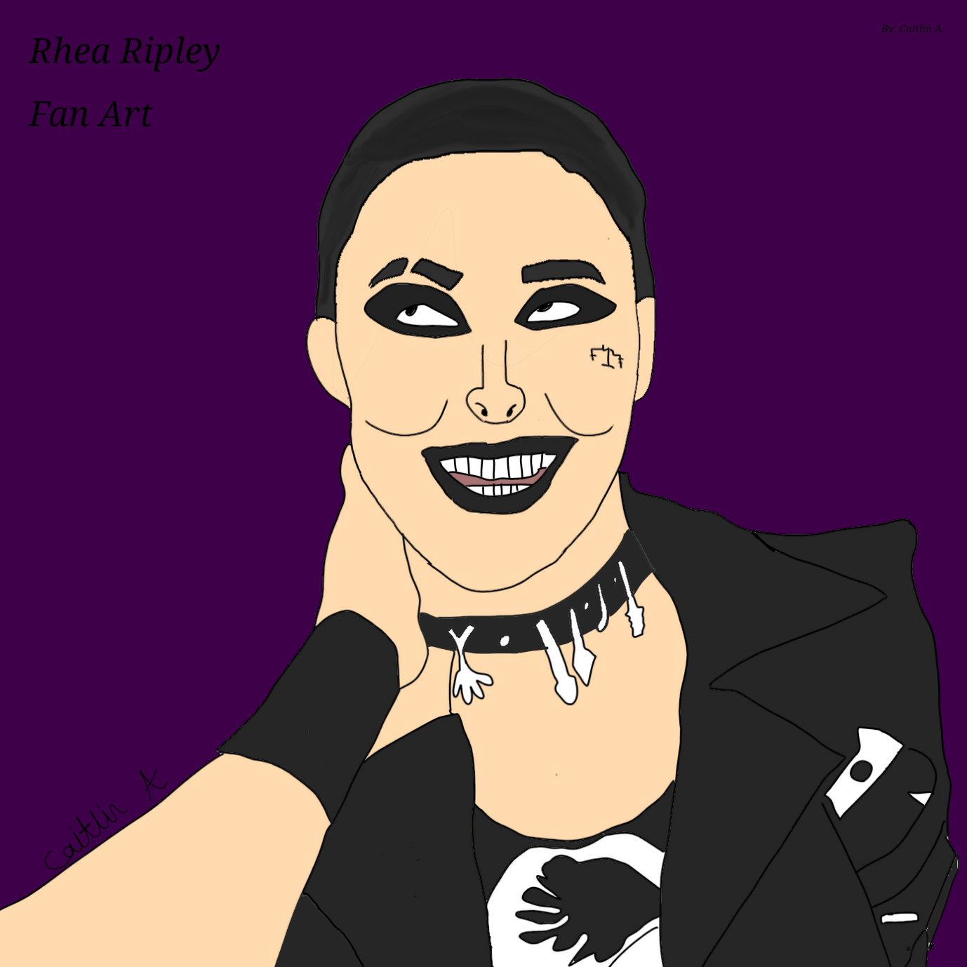 Rhea Ripley - ibisPaint