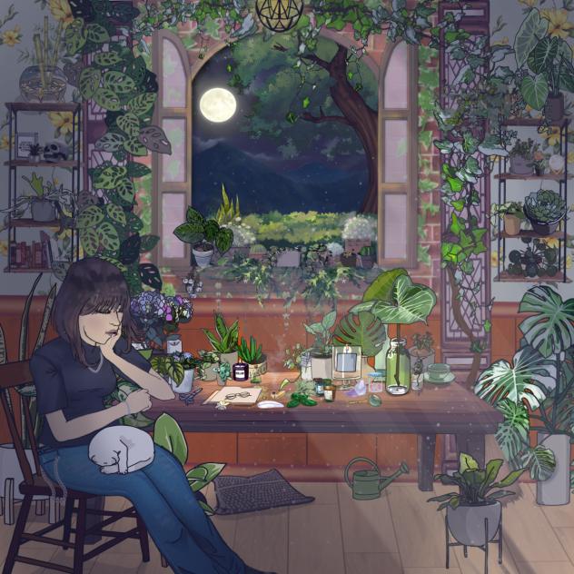 Sun Room Moon Room - ibisPaint