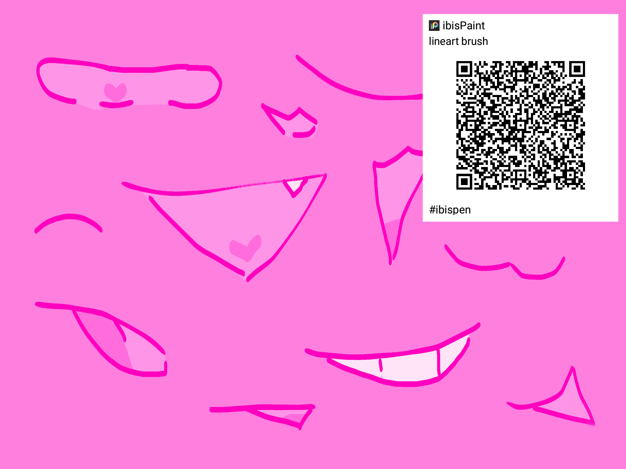 Instant mouth brush. - ibisPaint