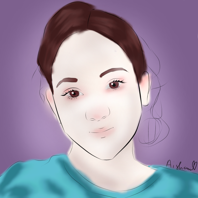 Self portrait💜 - ibisPaint