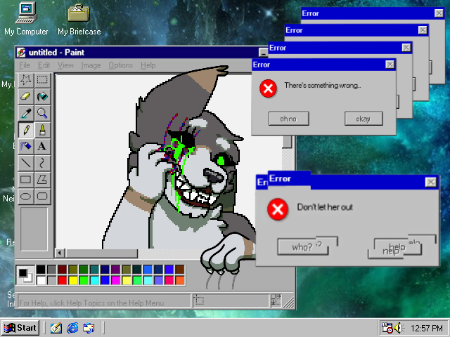 Windows has run into an error - ibisPaint