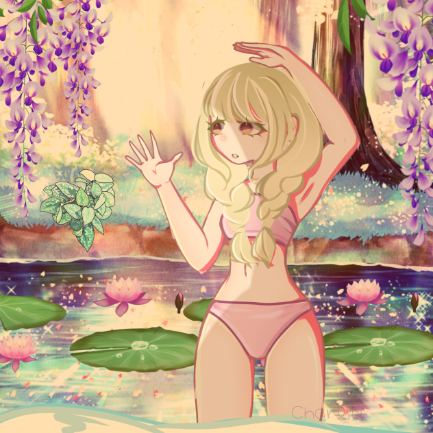 Relaxing summer day(old) - ibisPaint