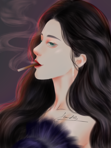smoke - ibisPaint