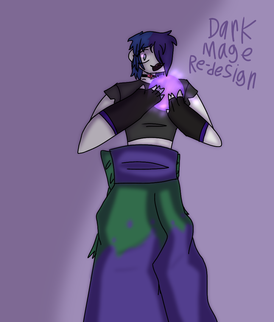 dark mage re-design - ibisPaint