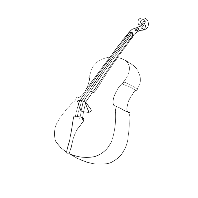 Violin sketch - ibisPaint